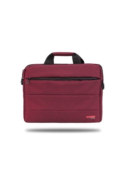 Classone Romeo Serisi TL2405 13-14 Inch Uyumlu Su Geçirmez Kumaş Laptop Çantası Bordo Classone Romeo Serisi TL2405 13-14 Inch Uyumlu Su Geçirmez Kumaş Laptop Çantası Bordo
