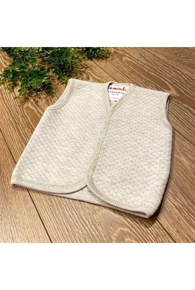 Renkli Puset Kapitone Mevsimlikbebek Yelek Gri Pembe Kahve Renkli Puset Kapitone Mevsimlikbebek Yelek Gri Pembe Kahve
