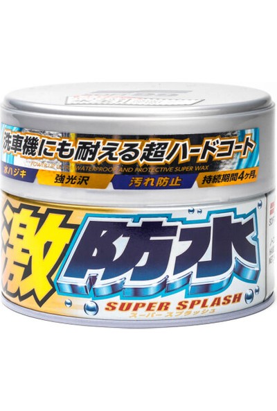 SOFT99 Super Splash Su Itici Boya Koruyucu Wax 300ML.