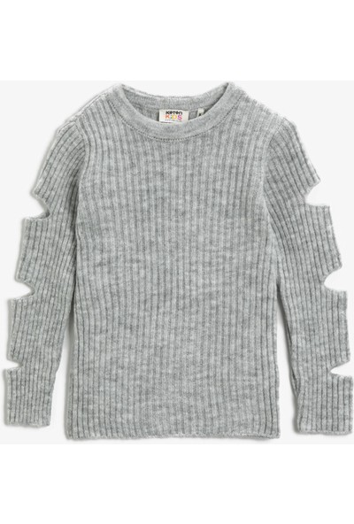 Koton Fitilli Kazak Pencere Detayli