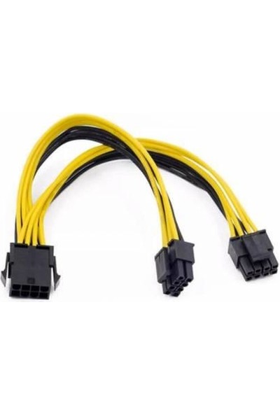 YKA 8 Pin Işlemci-Cpu Y Kablo Splitter YKA 8 Pin Işlemci-Cpu Y Kablo Splitter
