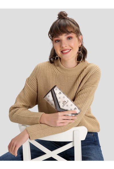 Pierre Cardin Kadın Çanta Altın Monogram 06PO21Y1315-KMO A