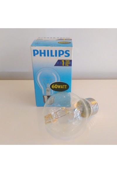 Phılıps 60 Watt Normal Ampul E-27 Duy