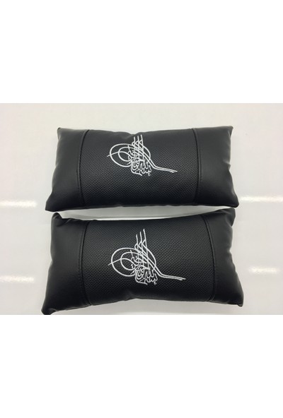 Cem Osmanlı Tuğra Oto Boyun Yastığı 1 Takım 2 Adet