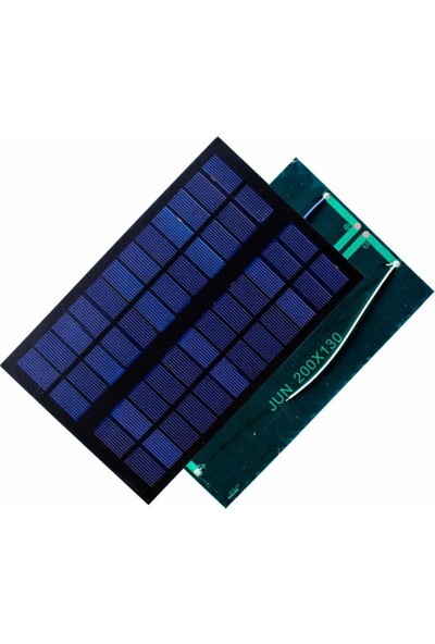 Motorobit 12V 100MA Güneş Paneli - Solar Pil 200X130MM