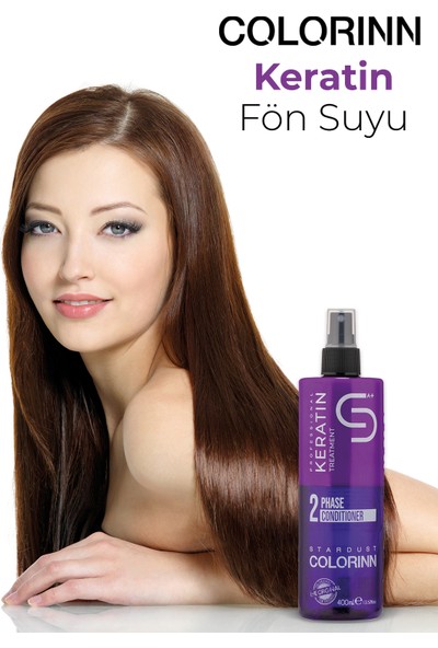 Colorinn Çift Fazlı Keratin Fön Suyu Colorinn Çift Fazlı Keratin Fön Suyu