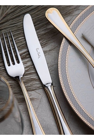 Pierre Cardin Scarlet 89 Parça Çatal Kaşık Bıçak Seti