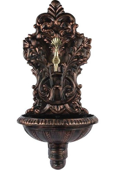 Crystal Palace - Bahçe Teras Balkon Çeşmesi - Bakır Rengi Bronz Çeşme - 47X90 cm Crystal Palace - Bahçe Teras Balkon Çeşmesi - Bakır Rengi Bronz Çeşme - 47X90 cm