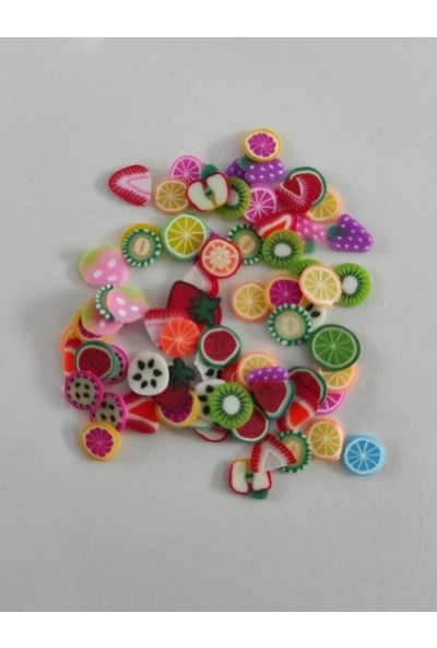 Özay Tasarım Mini Meyveler Epoksi Malzemesi 350'LI