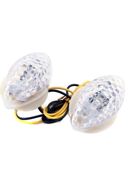 Aras Honda Cbr 250 Gömme Sinyal Seti Açık Renk