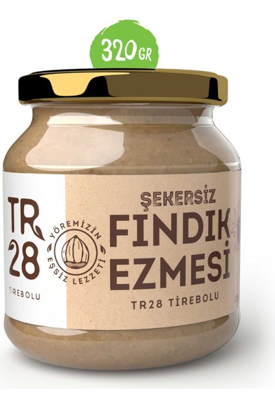 TR28 Tirebolu Fındık Ezmesi - Şekersiz TR28 Tirebolu Fındık Ezmesi - Şekersiz