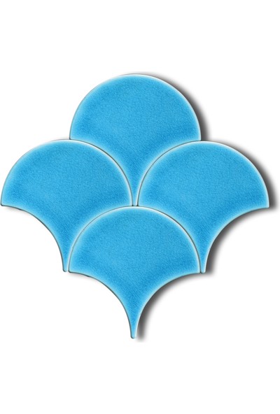 Kütahya Hedef Çini Şekilli Seramik Balık Pulu Kütahya Hedef Çini Şekilli Seramik Balık Pulu