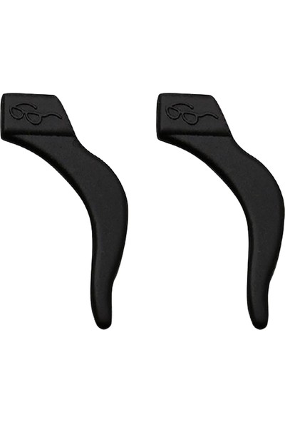 Gözlük Reyonu Gözlük Silikon Kulak Tutucu Siyah Renk Gözlük Reyonu Gözlük Silikon Kulak Tutucu Siyah Renk