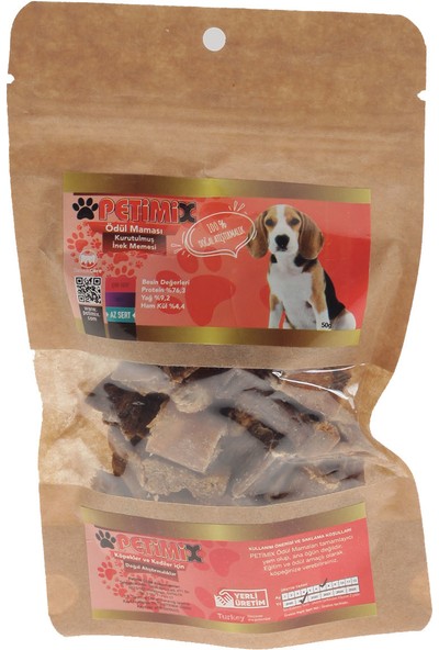 Petimix Inek Memesi Köpek Ödülü 50 gr