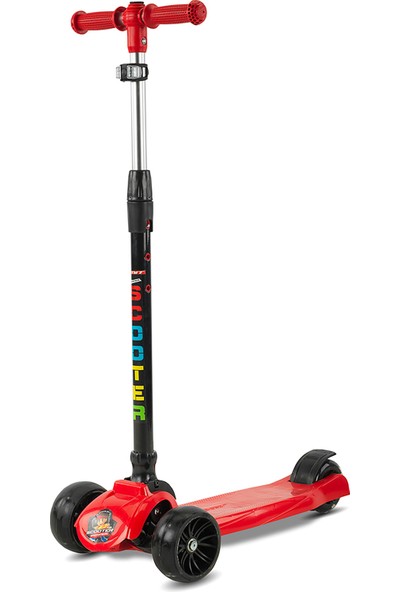 Baby Hope JY-H02 Işıklı Power Scooter Kırmızı