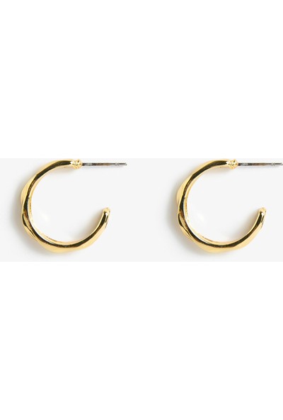 Koton Metalik Halka Küpe