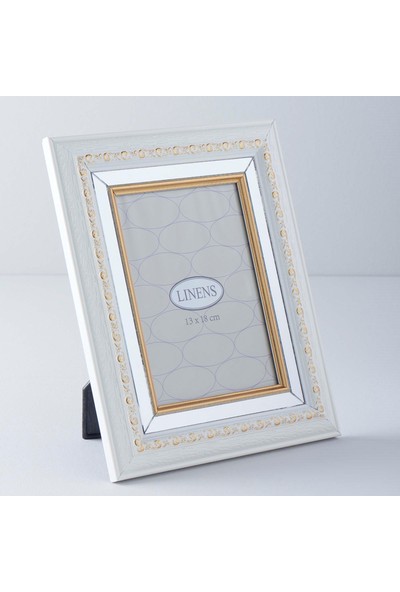 Linens Paige 13X18 cm Çerçeve Beyaz