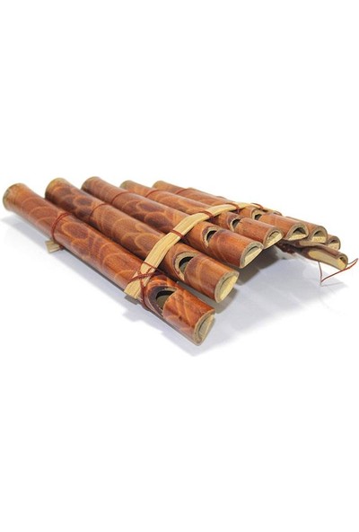 Tuğra Ticaret Bambu Pan Flüt Dekoratif