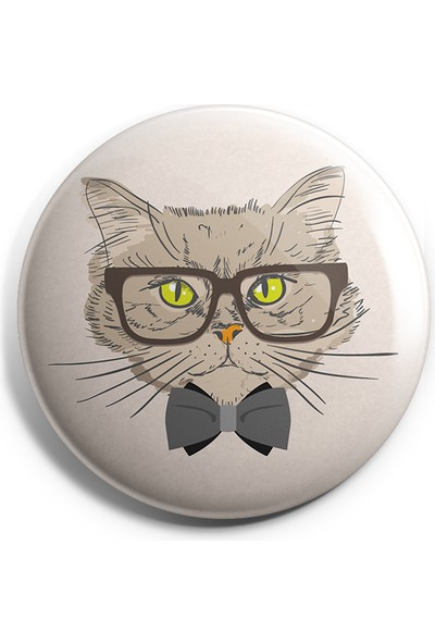 Hasbihal Kedi V3 Iğneli Çanta Rozeti