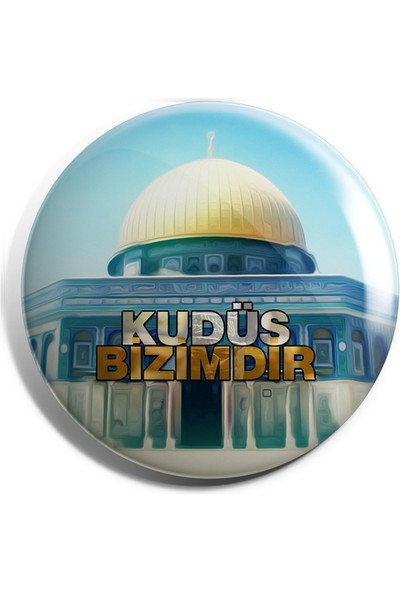 Hasbihal Kudüs Iğneli Çanta Rozeti