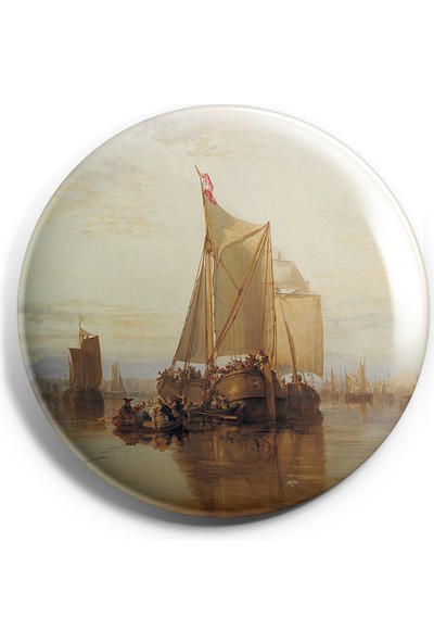 Hasbihal Gemi Iğneli Çanta Rozeti