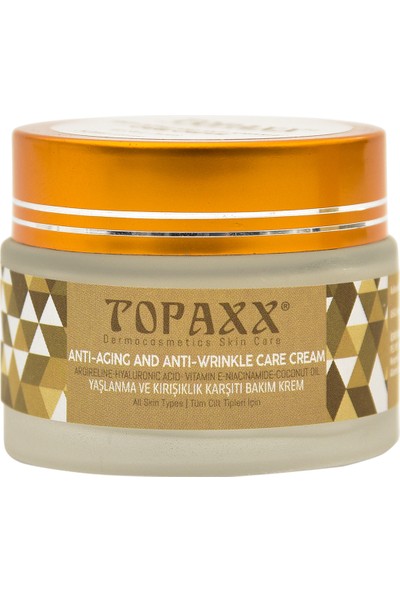 Topaxx Yaşlanma ve Kırışıklık Karşıtı Krem 50 ml
