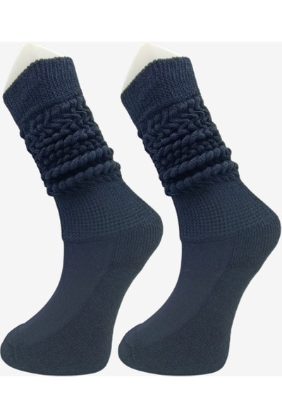 Shocks Tekli Kadın Navy Yeni Sezon Çorap Tozluk Çorap Shocks Tekli Kadın Navy Yeni Sezon Çorap Tozluk Çorap