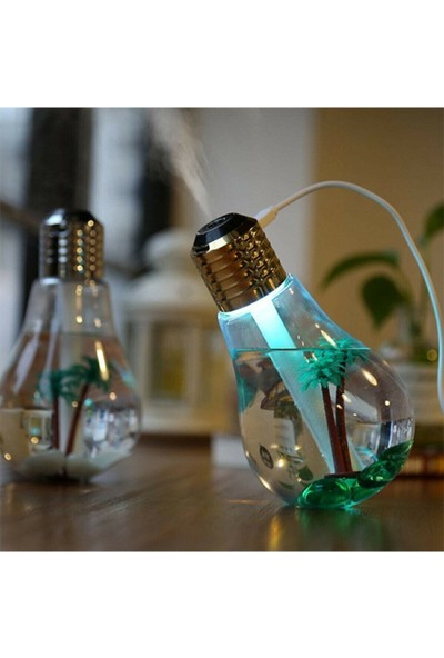 Apaydın LED Işıklı Ampül Hava Nemlendirici Buhar Makinası