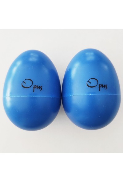 Opus P-3bl Plastik Yumurta Marakas 1 Çift Shaker Opus P-3bl Plastik Yumurta Marakas 1 Çift Shaker