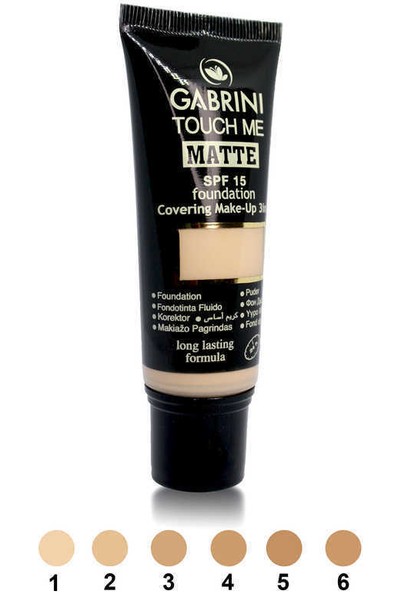 Gabrini Fondoten Touch Me Matte No:6