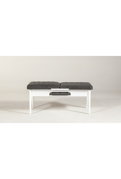 Reysa Mobilya Vina Bank Beyaz Antrasit Reysa Mobilya Vina Bank Beyaz Antrasit