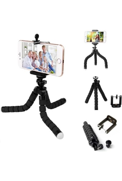 Monsieur Premiere Mini Ahtapot Tripod Telefon Tutucu Monsieur Premiere Mini Ahtapot Tripod Telefon Tutucu