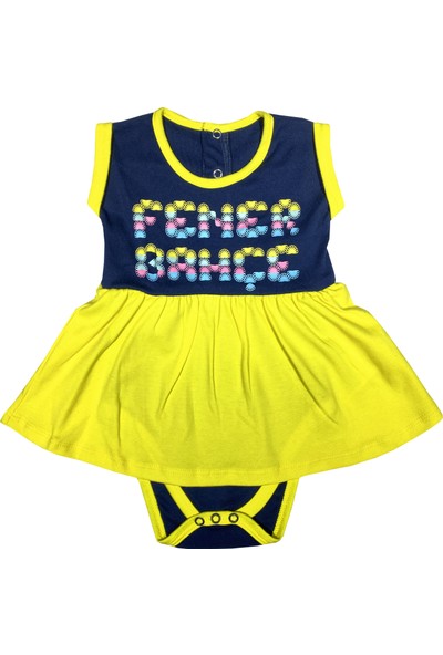 Fenerium Fenerbahçe Kız Bebek Etekli Body - FB1404