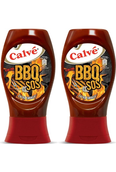 Calve Barbekü Sos 290 gr x 2 Adet