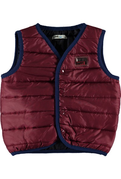 Civil Boys Erkek Çocuk Yelek 2-5 Yaş Bordo