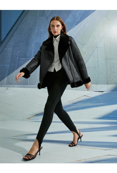 Koton Yüksek Bel Füzo Tayt