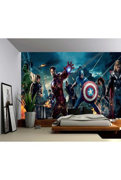 Duvar Kağıdı Marketi Avengers Demir Adam ve Kaptan Amerika 3D Duvar Kağıdı Duvar Kağıdı Marketi Avengers Demir Adam ve Kaptan Amerika 3D Duvar Kağıdı