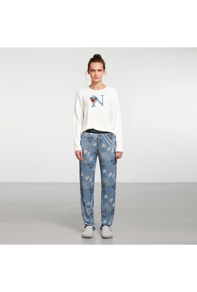 Nautıca Kadın Krem Pijama Takım W223PJTK.EKR
