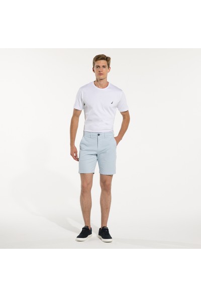 Nautıca Erkek Mavi Bermuda Şort BC0100T.4FS