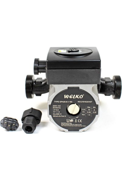 Welko Gpa 25-8 180 mm 25-40.000 Kazan Için Frekans Konvertörlü Sirkülasyon Pompası 8 Mss 4,2 M3/h