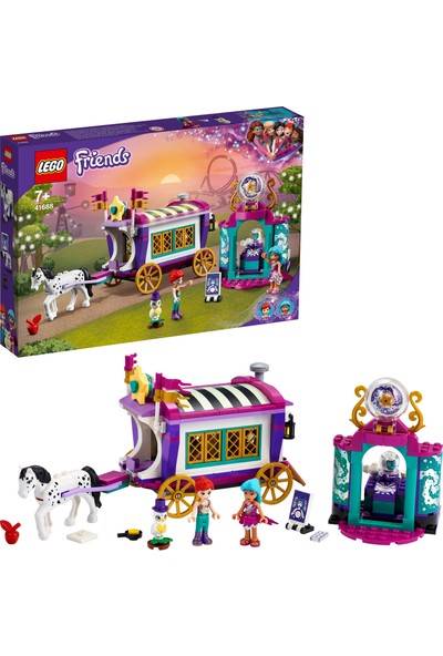 LEGO® Friends Sihirli Karavan 41688 - Çocuklar İçin Sihirli Karavan Oyuncak Yapım Seti (348 Parça) LEGO® Friends Sihirli Karavan 41688 - Çocuklar İçin Sihirli Karavan Oyuncak Yapım Seti (348 Parça)