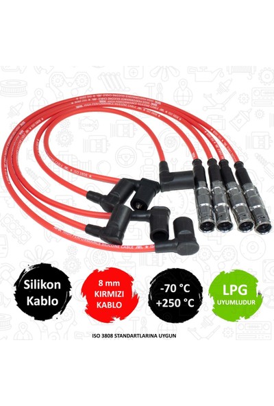 Tork Mercedes M102 Motor Buji Kablosu