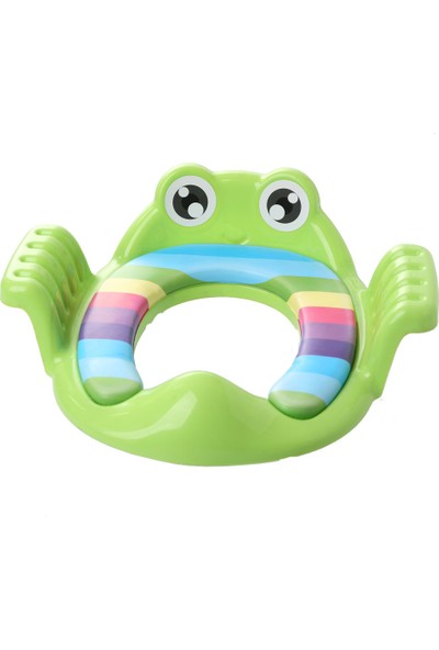 Softy Frog Kurbağa Çocuk Klozet Kapağı Adaptörü Yeşil
