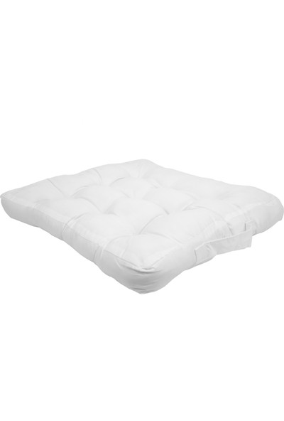 Rocher Maison Lüks Sandalye Minderi Ekru 45x45 cm Rocher Maison Lüks Sandalye Minderi Ekru 45x45 cm