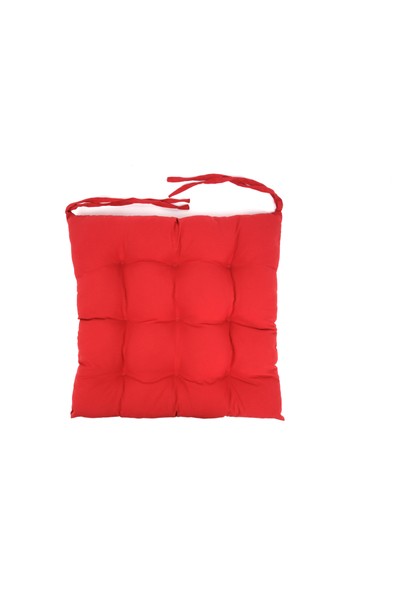 Rocher Maison 50 x 50 cm Sandalye Minderi Kırmızı Rocher Maison 50 x 50 cm Sandalye Minderi Kırmızı