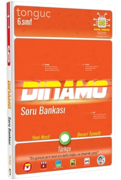 Tonguç Akademi 6. Sınıf Türkçe Dinamo Soru Bankası