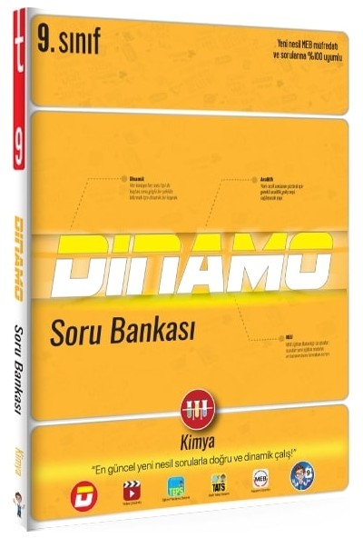 Tonguç Akademi 9. Sınıf Dinamo Kimya Soru Bankası