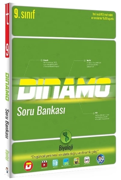 Tonguç Akademi 9. Sınıf Dinamo Biyoloji Soru Bankası