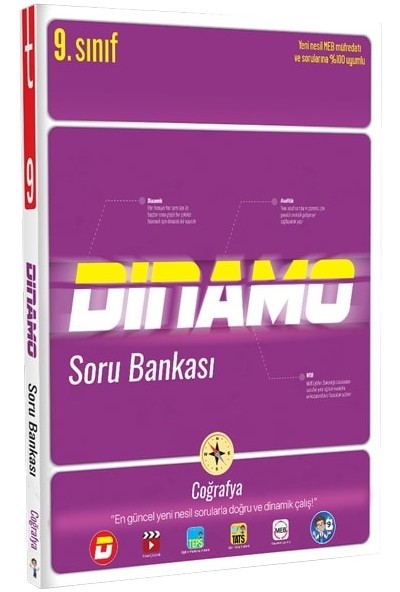 Tonguç Akademi 9. Sınıf Dinamo Coğrafya Soru Bankası