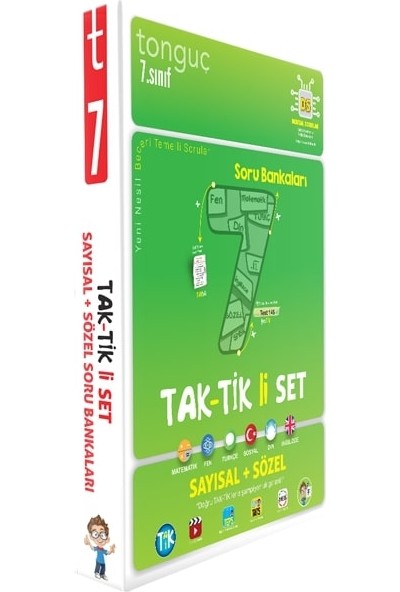 Tonguç Akademi 7. Sınıf Taktikli Set Tonguç Akademi 7. Sınıf Taktikli Set